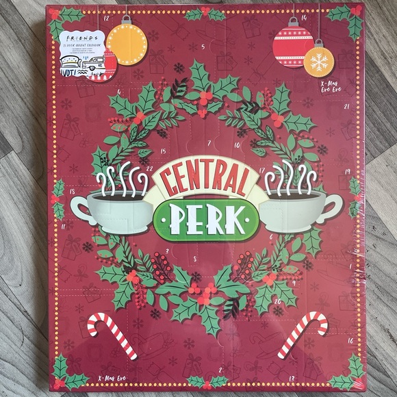Hobby Lobby | Holiday | Friends Central Perk 24 Door Advent Calendar ...